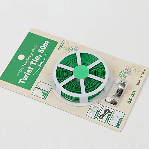 VIMOA Garden Twine 164 Feet Garden Twist Ties with Cutter for Plants, Vines and Wrapping Cords Christmas Tree Tie