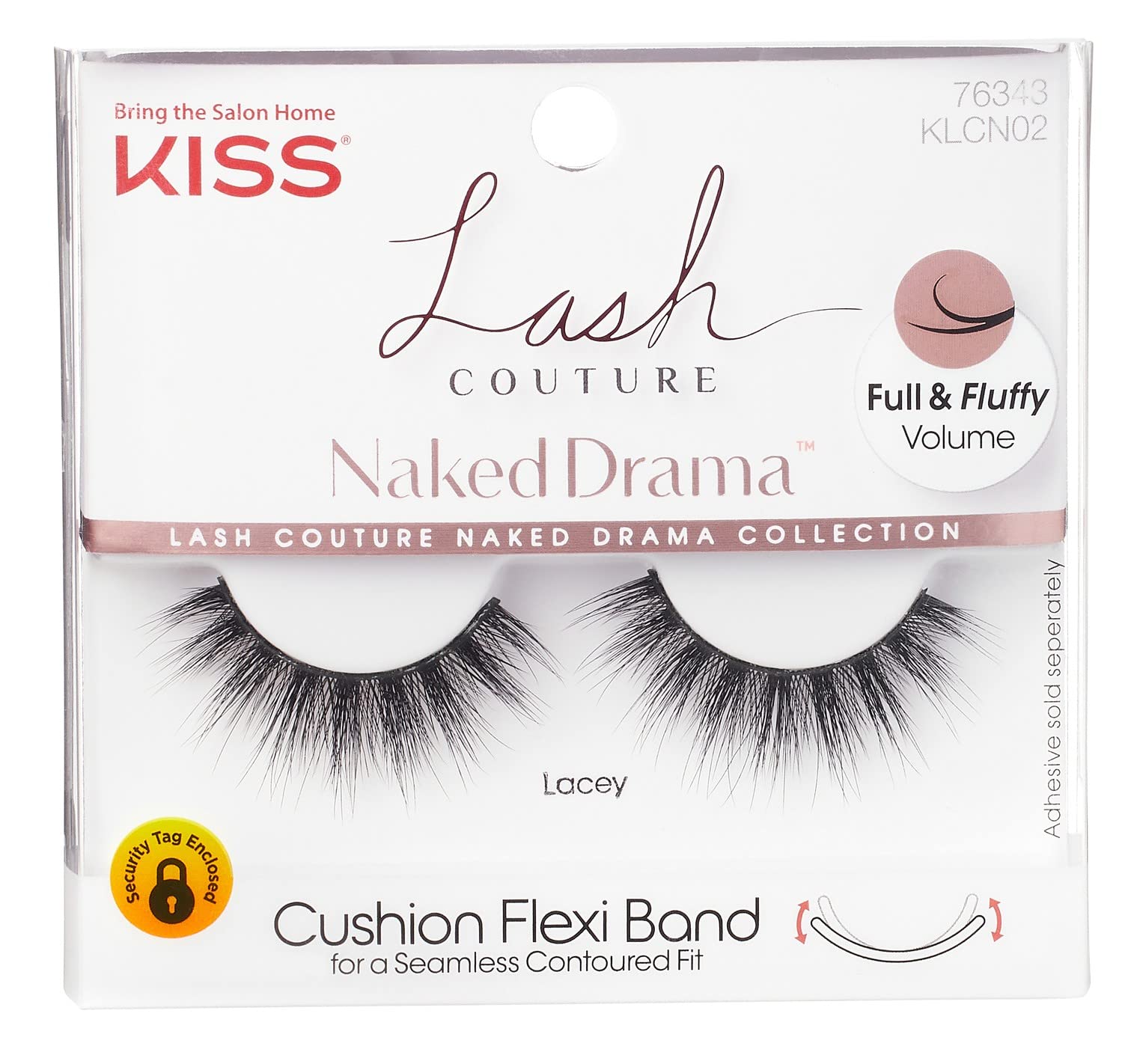 Kiss Lash Couture Naked Drama Lacey (Pack of 3)