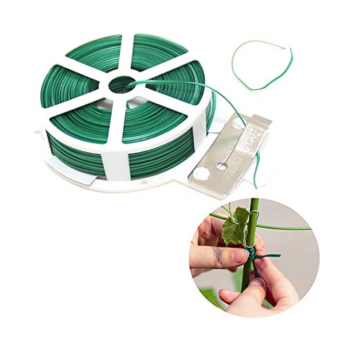 VIMOA Garden Twine 164 Feet Garden Twist Ties with Cutter for Plants, Vines and Wrapping Cords Christmas Tree Tie