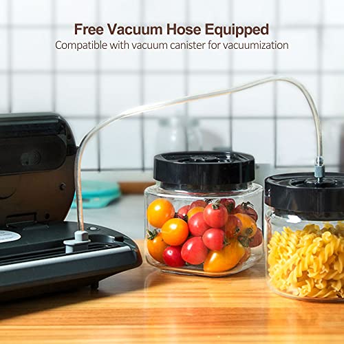 KitchenBoss Food Vacuum Sealer Machine: Vacuum Sealing System for Foods, Automatic Kitchen Vac Sealer Machines, Dry and Moist Food Storage Preservation