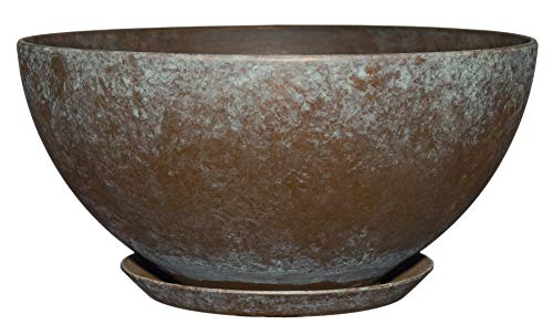 Classic Home and Garden 807-188T Premiere Collection Planter, Vogue 8", Earth