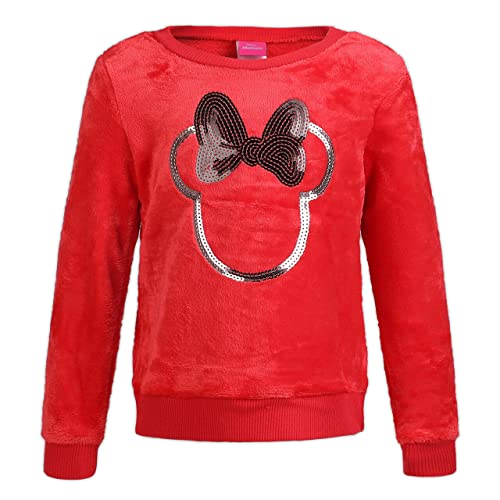 Disney Minnie Mouse Girls Sweater and Legging Pants Set for Toddlers and Big Kids