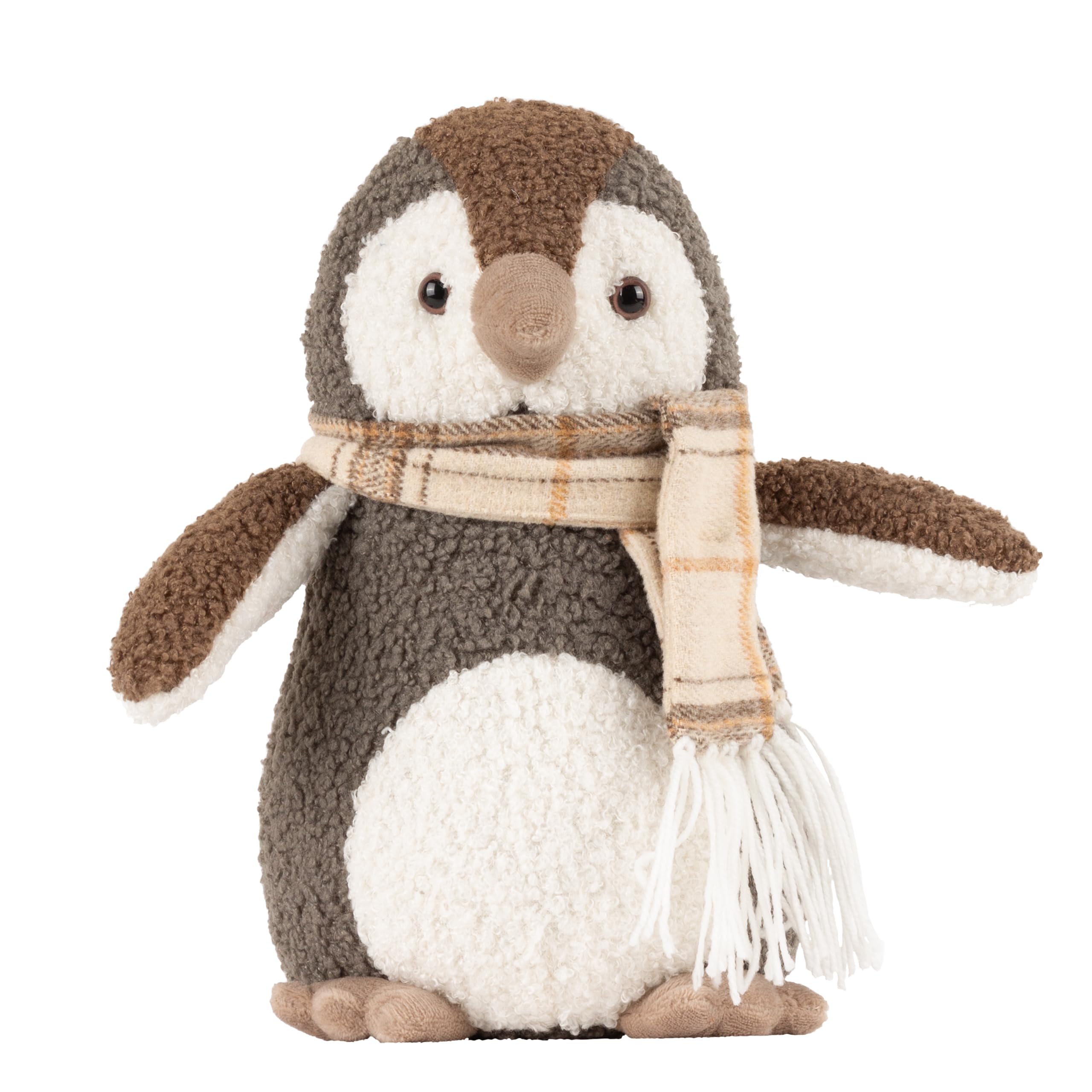 Paoletti Boucle Penguin Novelty Doorstop