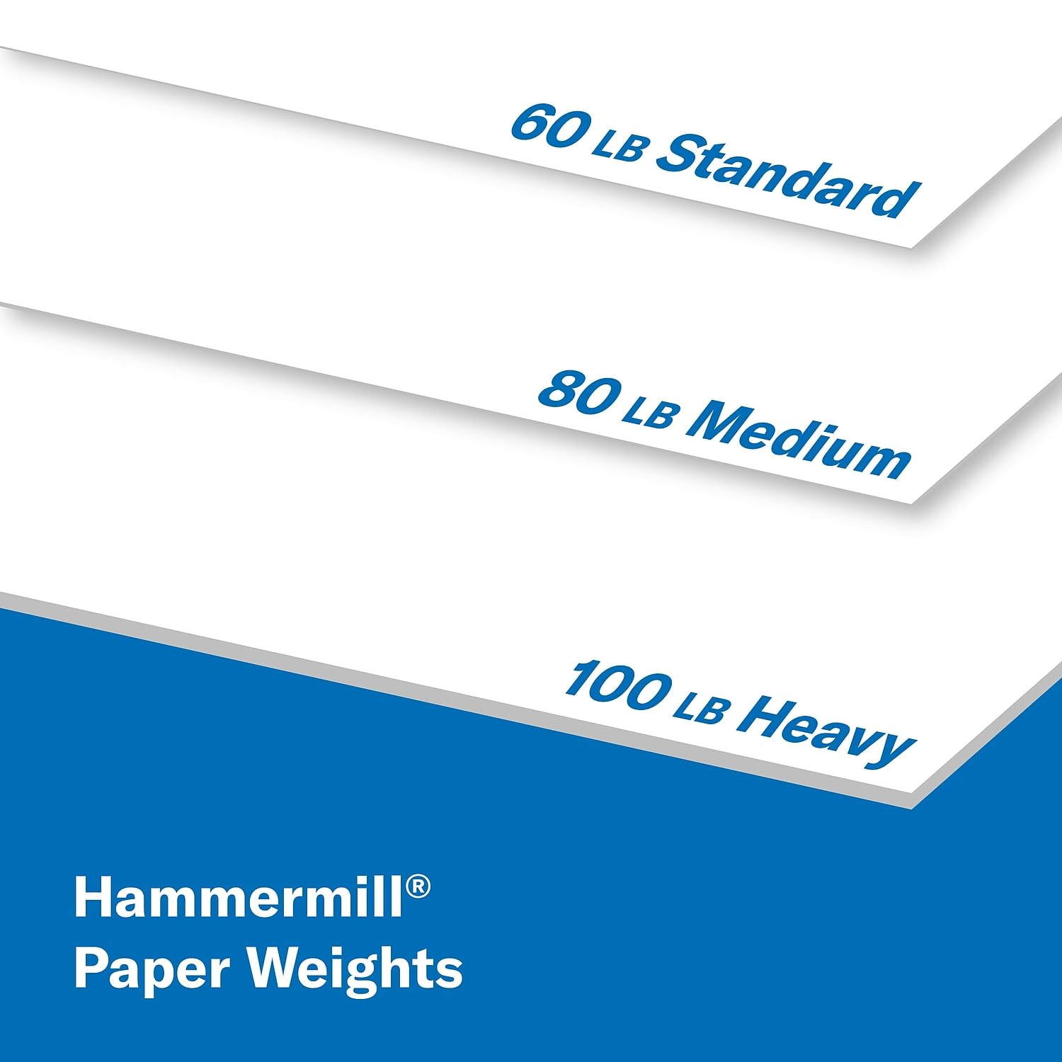 Hammermill, 122549, Premium Color Copy Cover, 100 Bright, 60lb, 8.5 x 11, 250/Pack, Sold As 1 Pack