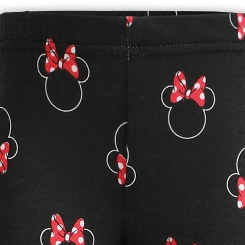 Disney Minnie Mouse Girls Sweater and Legging Pants Set for Toddlers and Big Kids