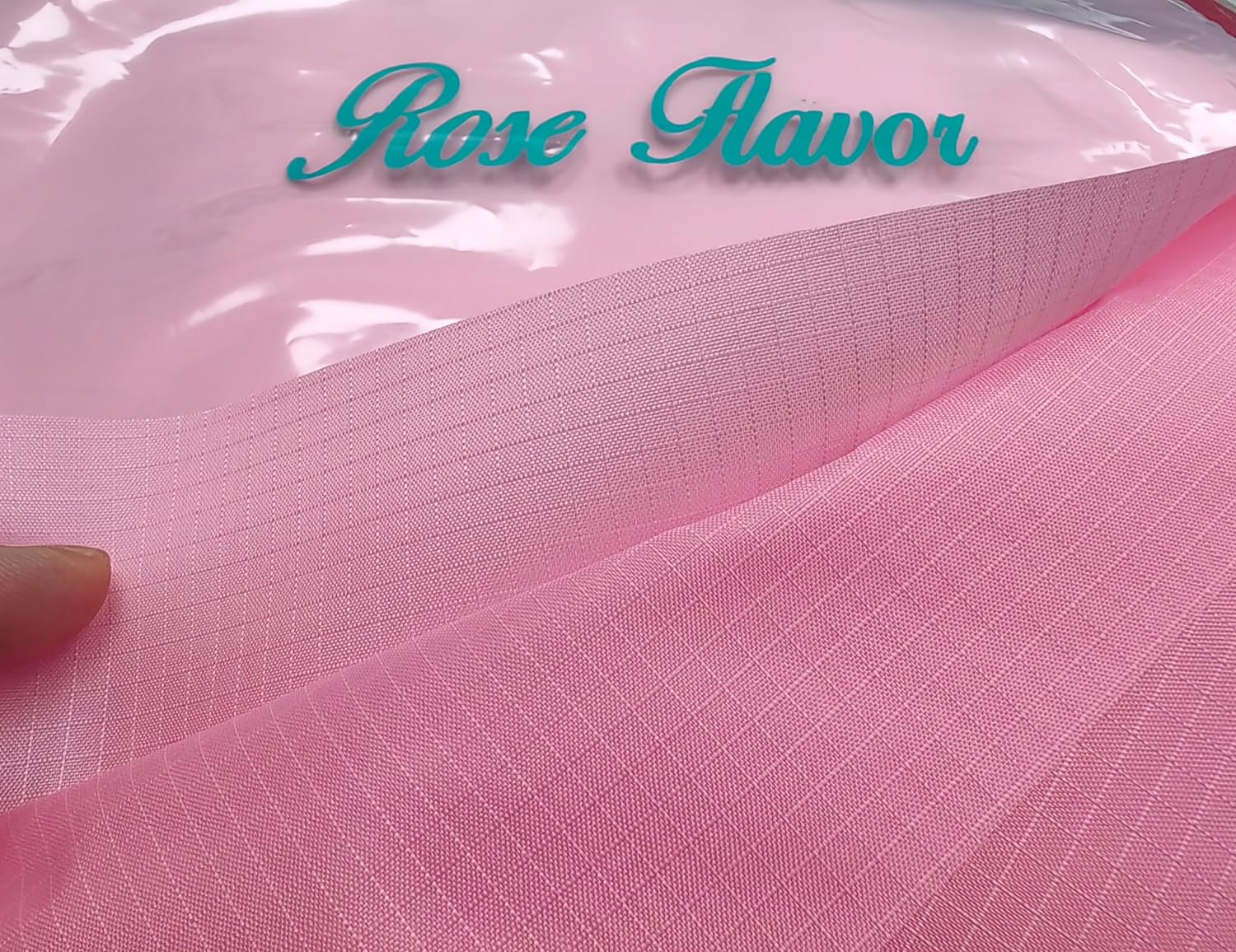 Rose Flavor Banners of Textile Nylon Ribstop Waterproof Fabric 1.7OZ 70D 58“ by 1 Yard(Pink)