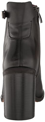 Franco Sarto Womens Rivet Bootie Black Leather 7 M