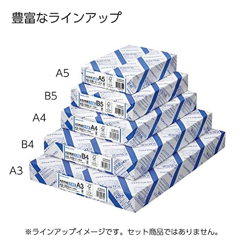 Kokuyo A3 (11.7 in x 16.5 inches) KB Paper, 3 Ream (1500 Sheets), 80 Bright - Perfect for Engineering technical drawings - FSC Certified, Japan Import (KB-L31TN)