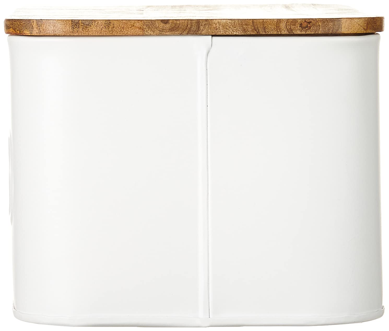 Mud Pie Circa Bread Box white, 5 1/4" x 12"