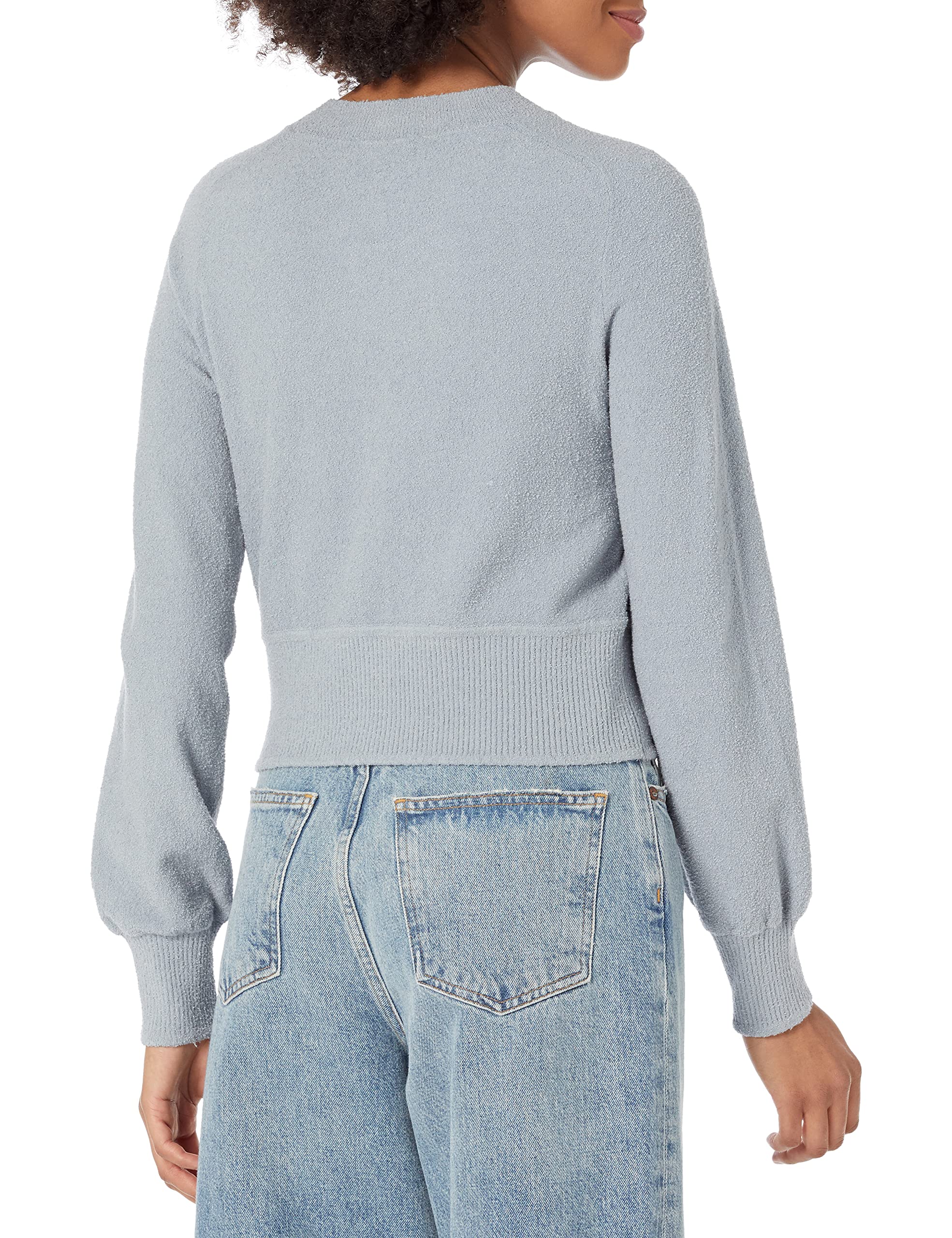 Club Monaco Women's Boucle Cardi, Quarry, Large