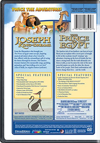 Joseph: King Of Dreams / The Prince Of Egypt