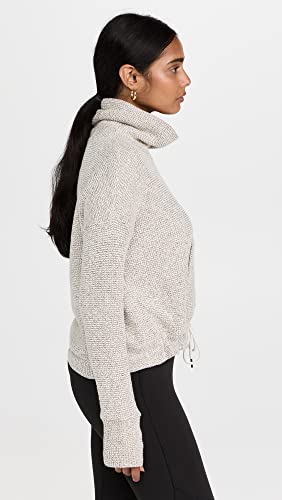 Sweaty Betty Women's Restful Boucle Textured Pullover Sweatshirt White