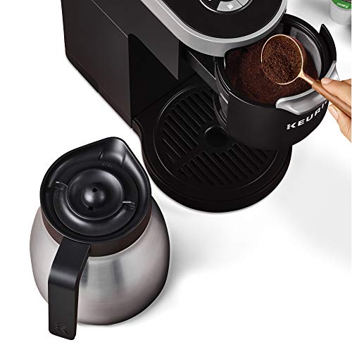 Keurig Stainless Steel Thermal Carafe, Exclusively Compatible with K-Duo Plus Coffee Brewer, Silver Finish