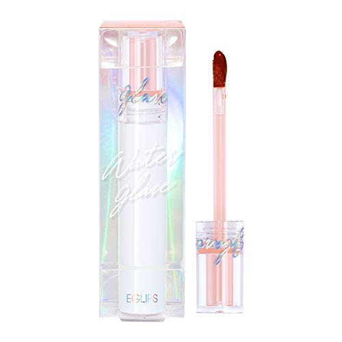 EGLIPS Water Glaze Tint 04 Honey Black Tea - lip makeup | lip tint | lip stain | liquid lipstick | long lasting | liquid lipstick | korean lip tint | red lip stain | K-beauty | 4g / 0.14oz