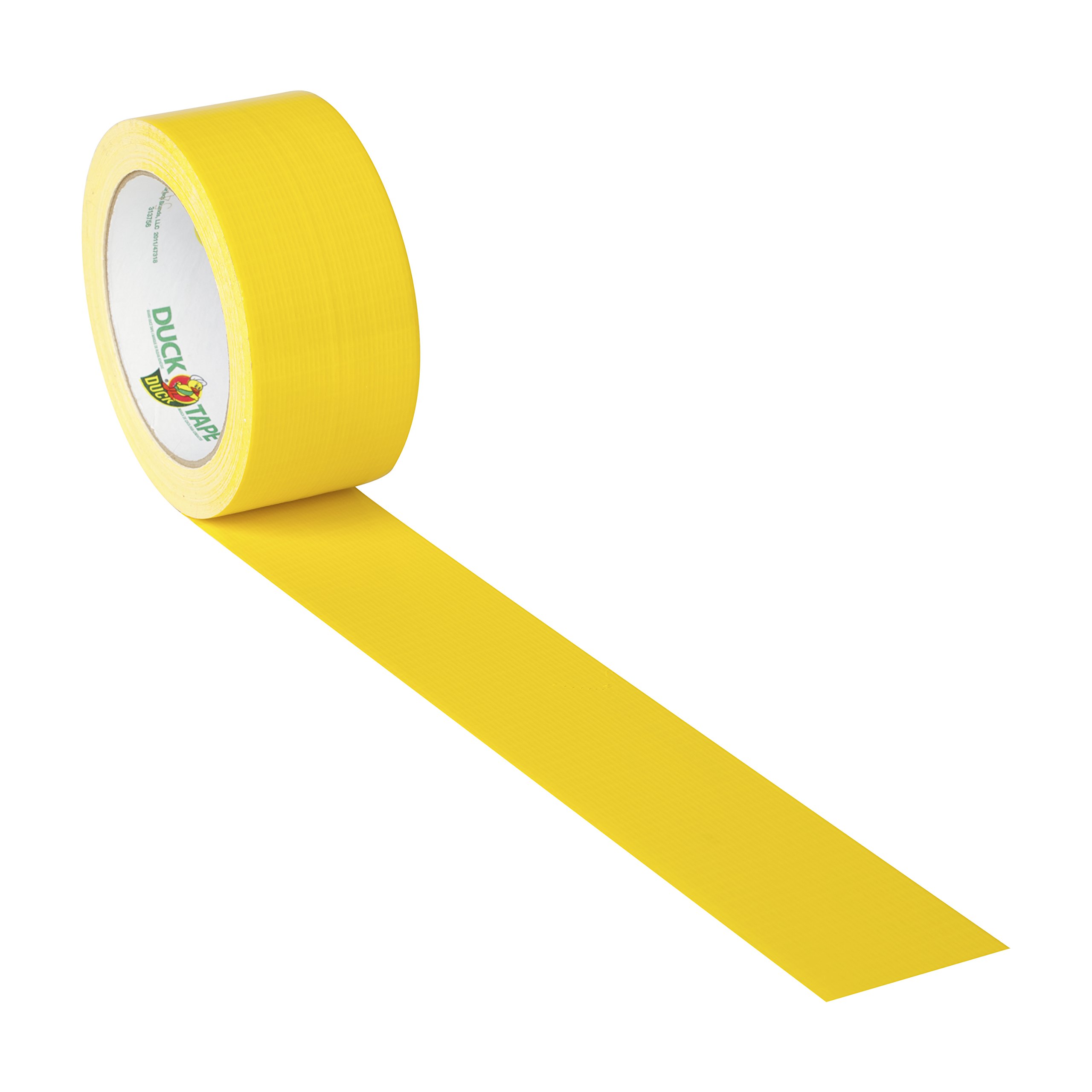 Duck Brand 1304966 Color Duct Tape, Yellow, 1.88 Inches x 20 Yards, 1 Roll