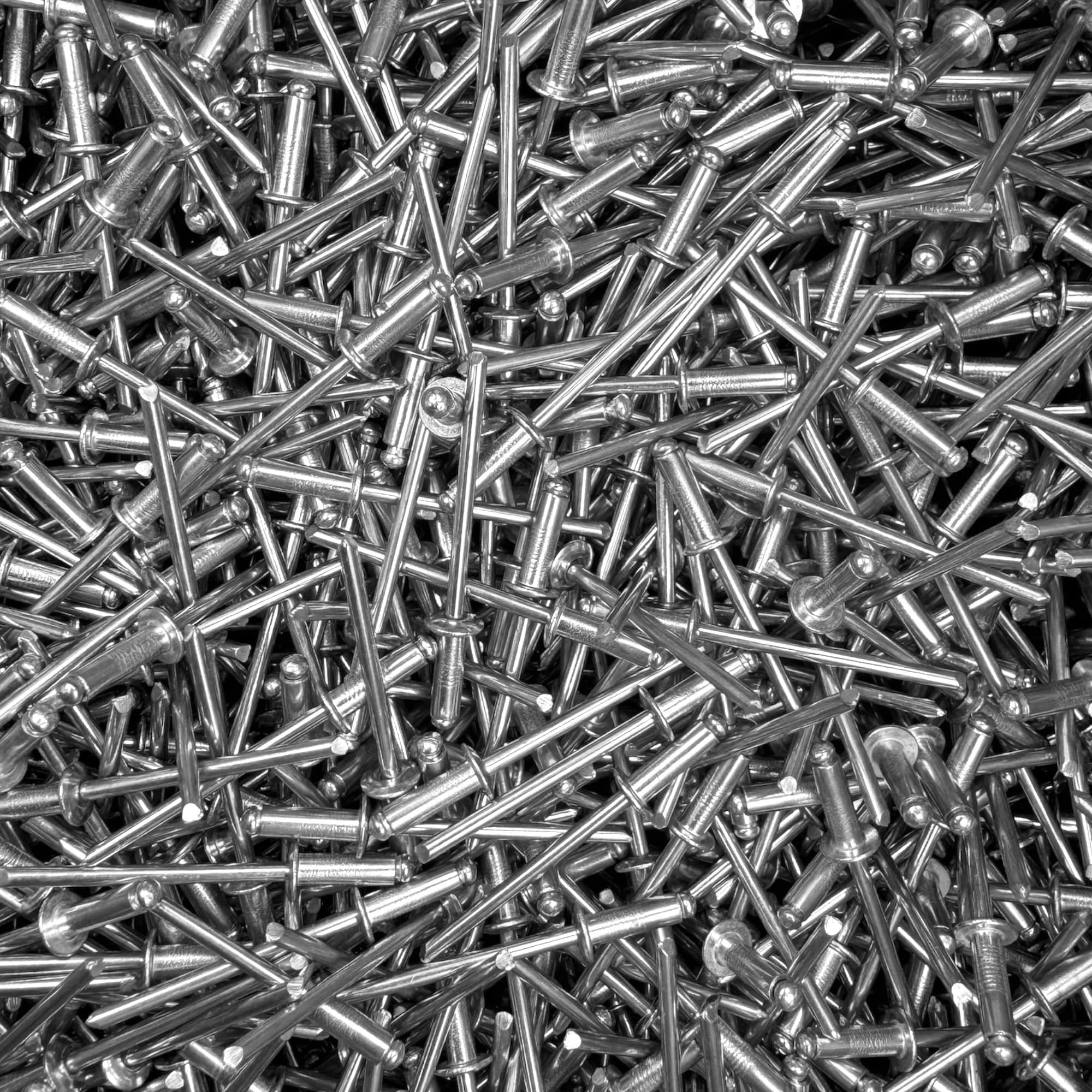 100 Qty 304 Stainless Steel Blind Rivets (#6-6) 3/16" Diameter x 3/8" Grip (BCP179)