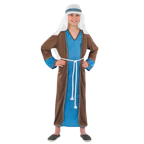 fun shack Kids Joseph Costume Kids, Boys Joseph Costume For Boys, St Joseph Costume for Kids, Saint Joseph Costume Kids, Small