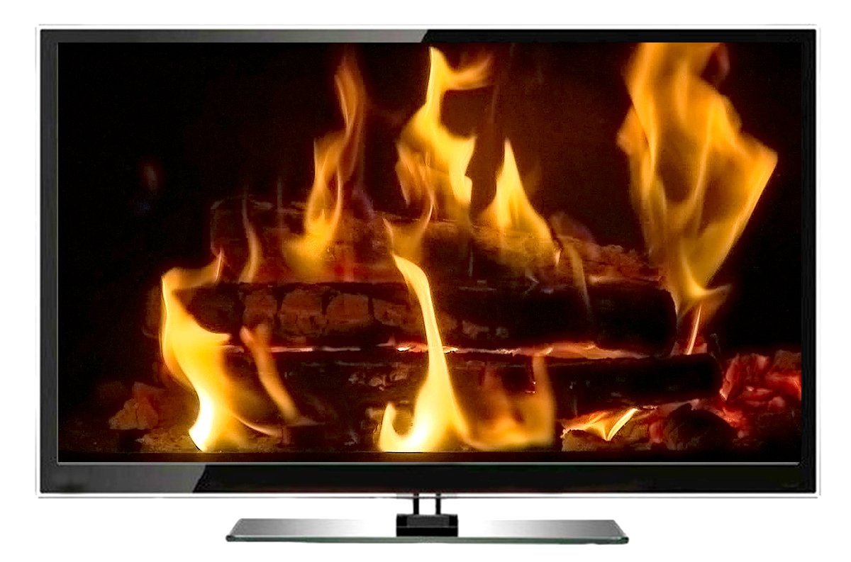 DVD Ambiance - Cheminée et Aquarium Tropical, 2 heures de vidéo d'atmosphère HD en boucles de 25 minutes