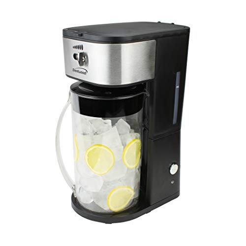 Brentwood KT-2150BK Iced Tea and Coffee Maker with 64 Ounce Pitcher, Black