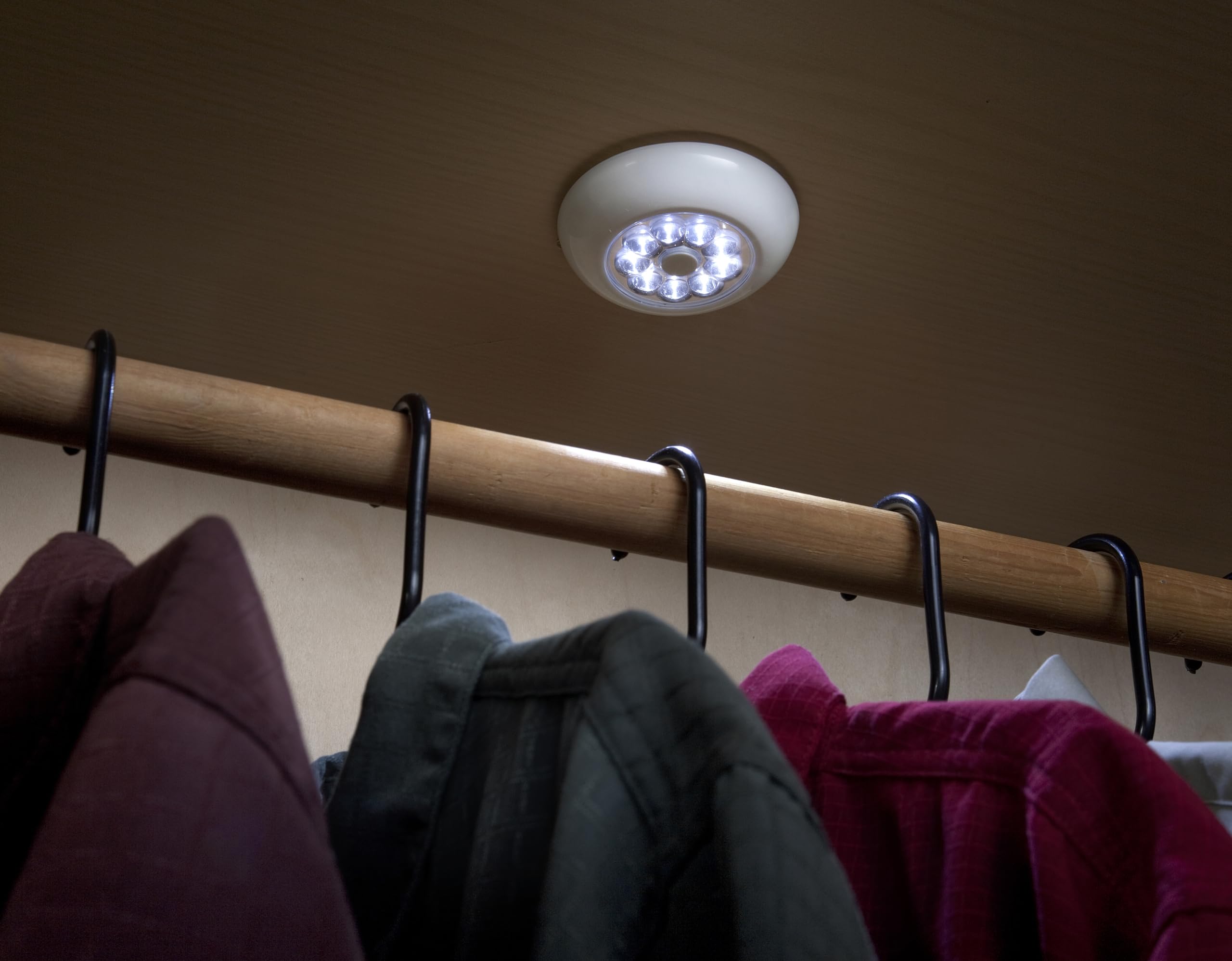 LIGHT IT! by Fulcrum, 30015-303 9-LED Anywhere Light XB, Black, Single Pack