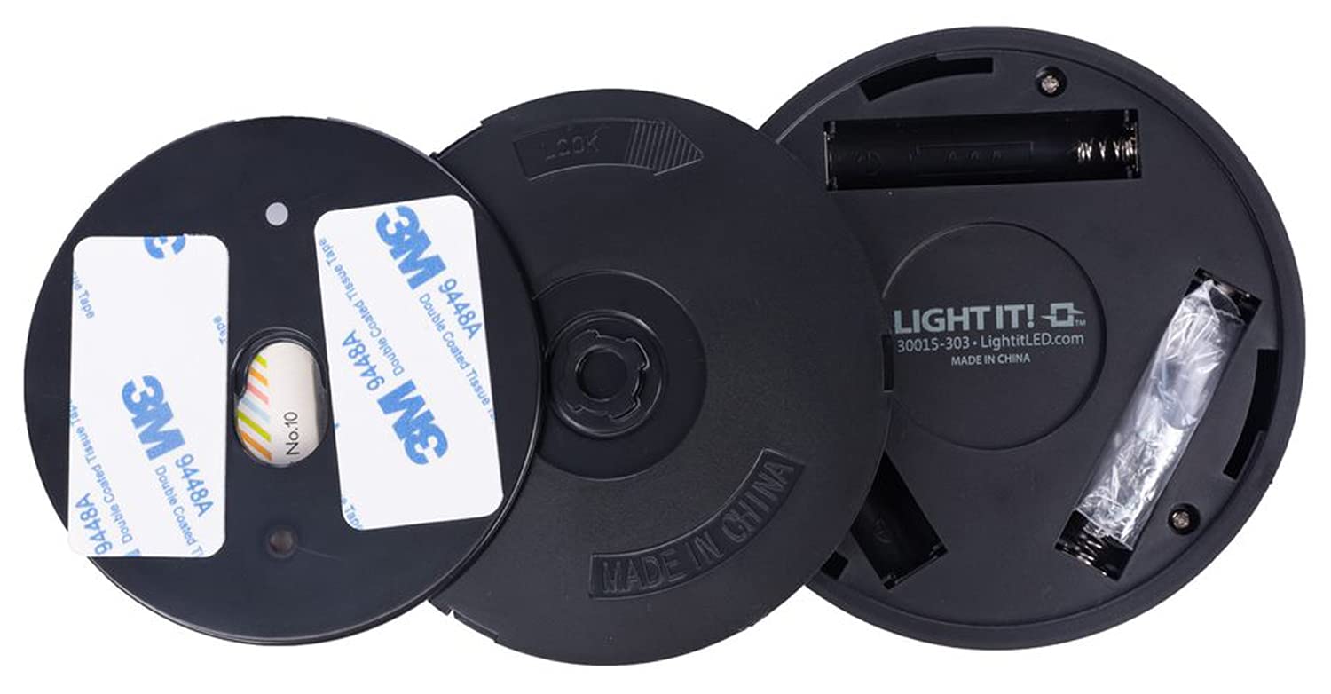 LIGHT IT! by Fulcrum, 30015-303 9-LED Anywhere Light XB, Black, Single Pack