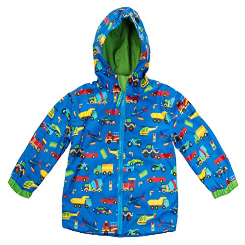 Stephen Joseph boys Stephen Joseph Raincoat, Transportation, 6-6X US