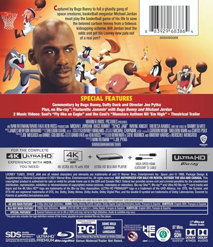 Space Jam (4K Ultra HD + Blu-ray) [4K UHD]