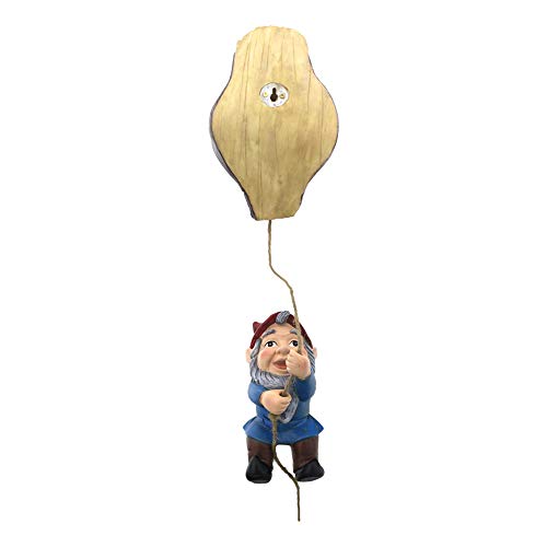 SB Goods Climbing Gnomes Tree Hugger Decor-Gnomes Garden Tree Sculpture-Outdoor Whimsical Tree Statue-Garden Yard Art Decoration Ornaments