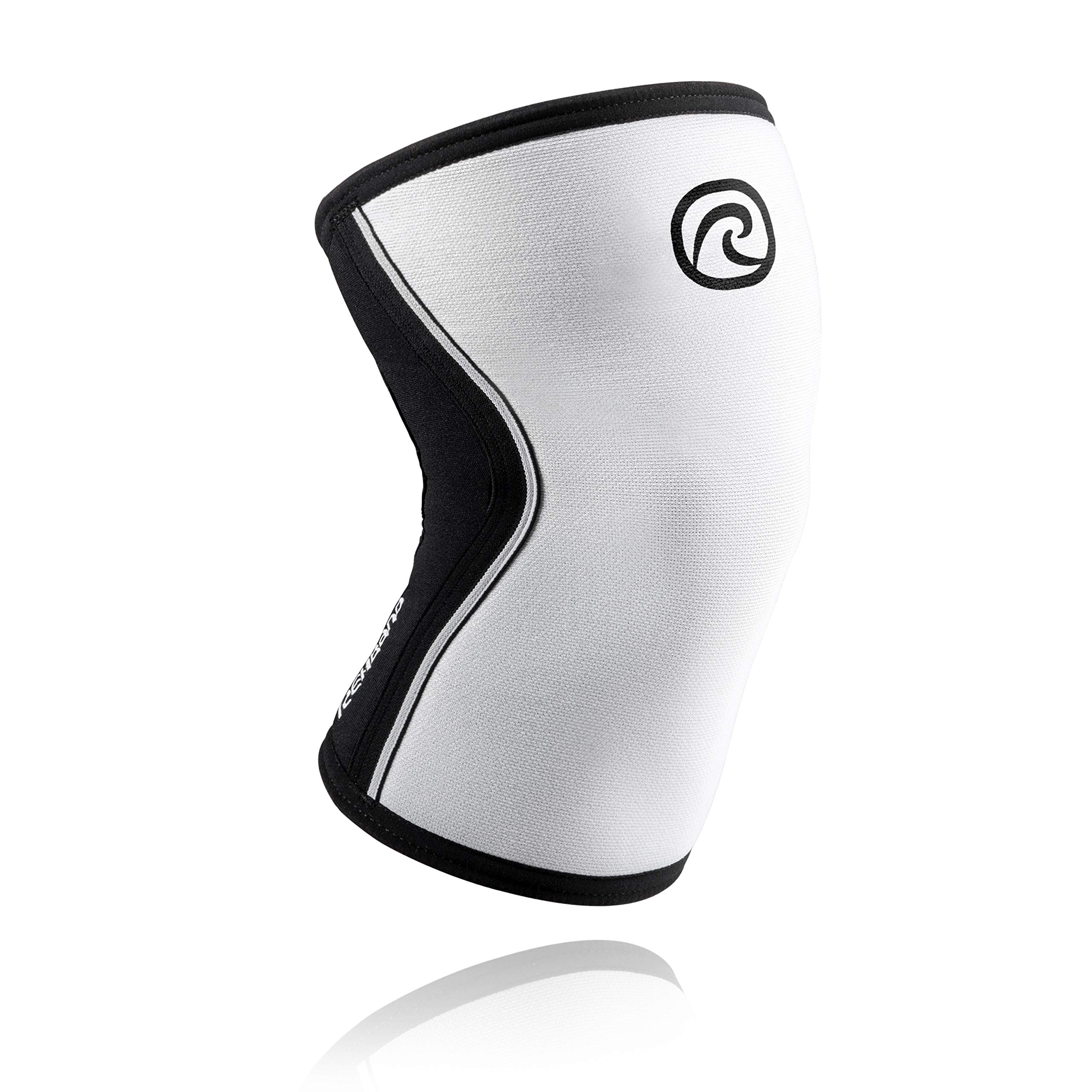 Rehband Rx Knee Sleeve 5mm - White - XSmall -1 Sleeve