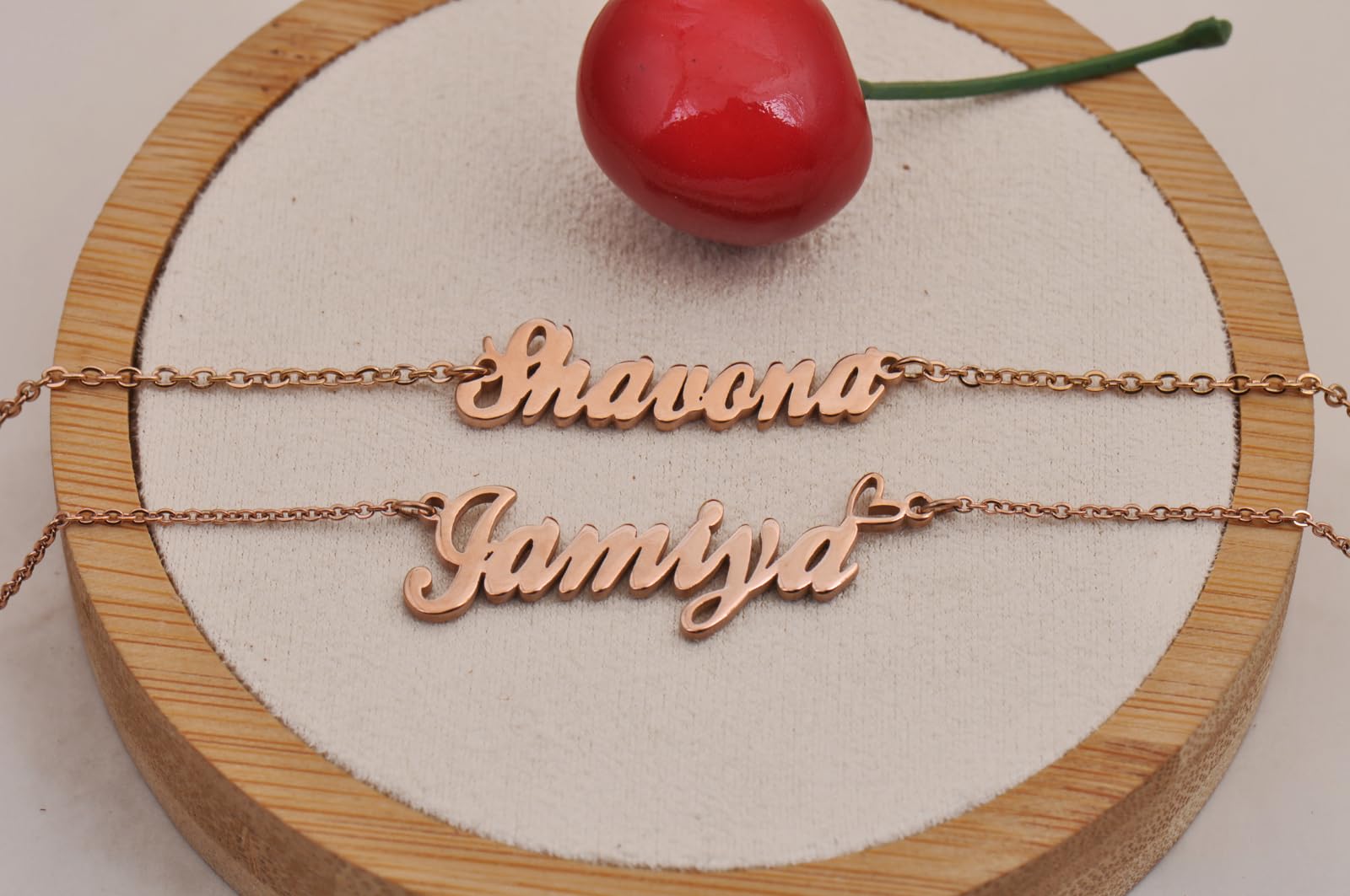 GR859C Kennedy Name Necklaces for Women Dainty Choker Gold Plated Real Stainless Steel Personalized Jewelry