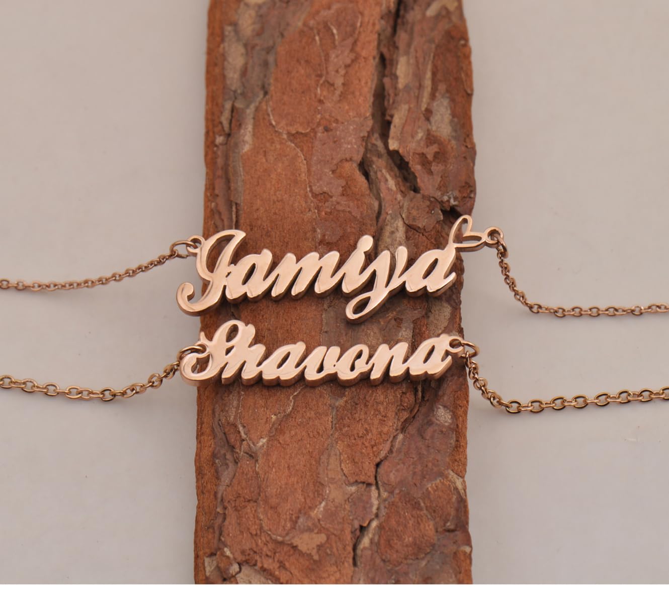 GR859C Kennedy Name Necklaces for Women Dainty Choker Gold Plated Real Stainless Steel Personalized Jewelry