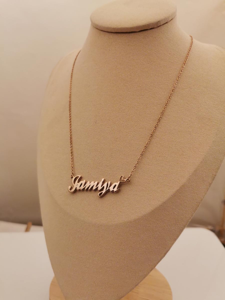GR859C Kennedy Name Necklaces for Women Dainty Choker Gold Plated Real Stainless Steel Personalized Jewelry