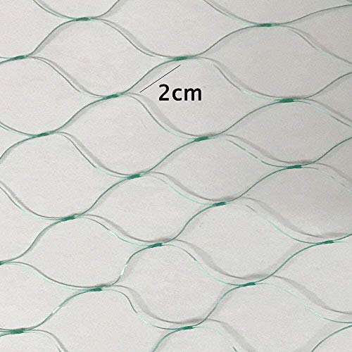 33 Ft x 6.5 Ft Green Anti Bird Netting Garden Protection Mesh Net Reusable Protective Garden Netting for Plants Fruit Trees Against Birds,Deer and Other Animals,Netting Fence (33 x 6.5 ft)
