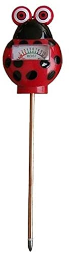 AM Conservation Group - Simply Conserve Ladybug Indoor & Outdoor Soil Moisture Meter - Ladybug Themed Moisture Meter for Plants with Easy-to-Read Dial