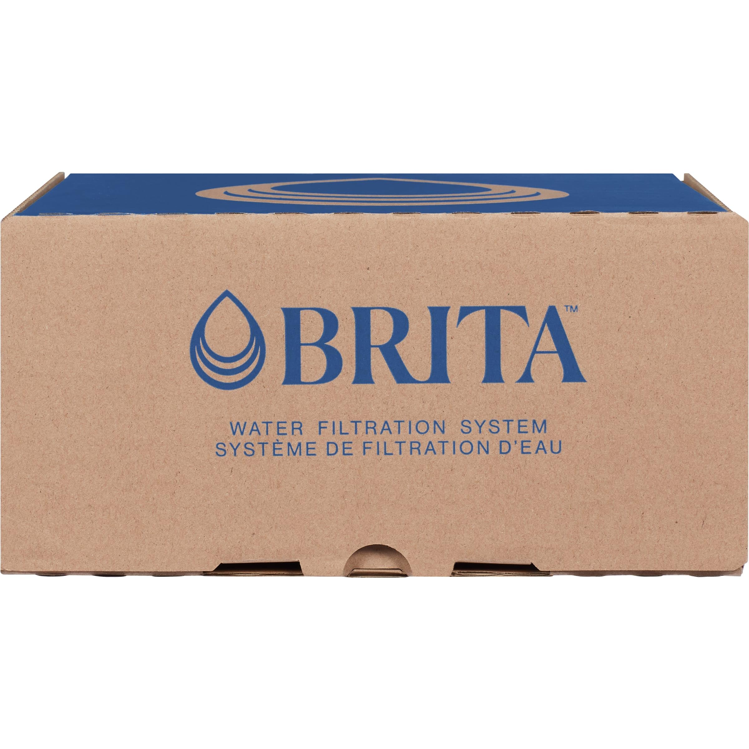 Brita Water Filter Pitcher for Tap and Drinking Water with 1 Standard Filter, Lasts 2 Months, 6-Cup Capacity, BPA Free, White