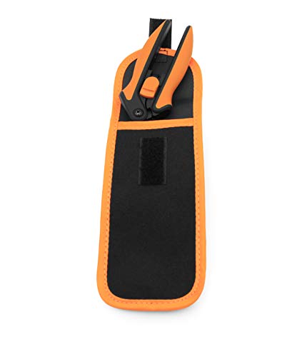 CASEMATIX Pruning Shears Clip On Pouch Case Sleeve Compatible with Fiskars Pruning Scissors for Gardening, Trimming and Other Plant Shear Trimming Tools β Includes Case Only