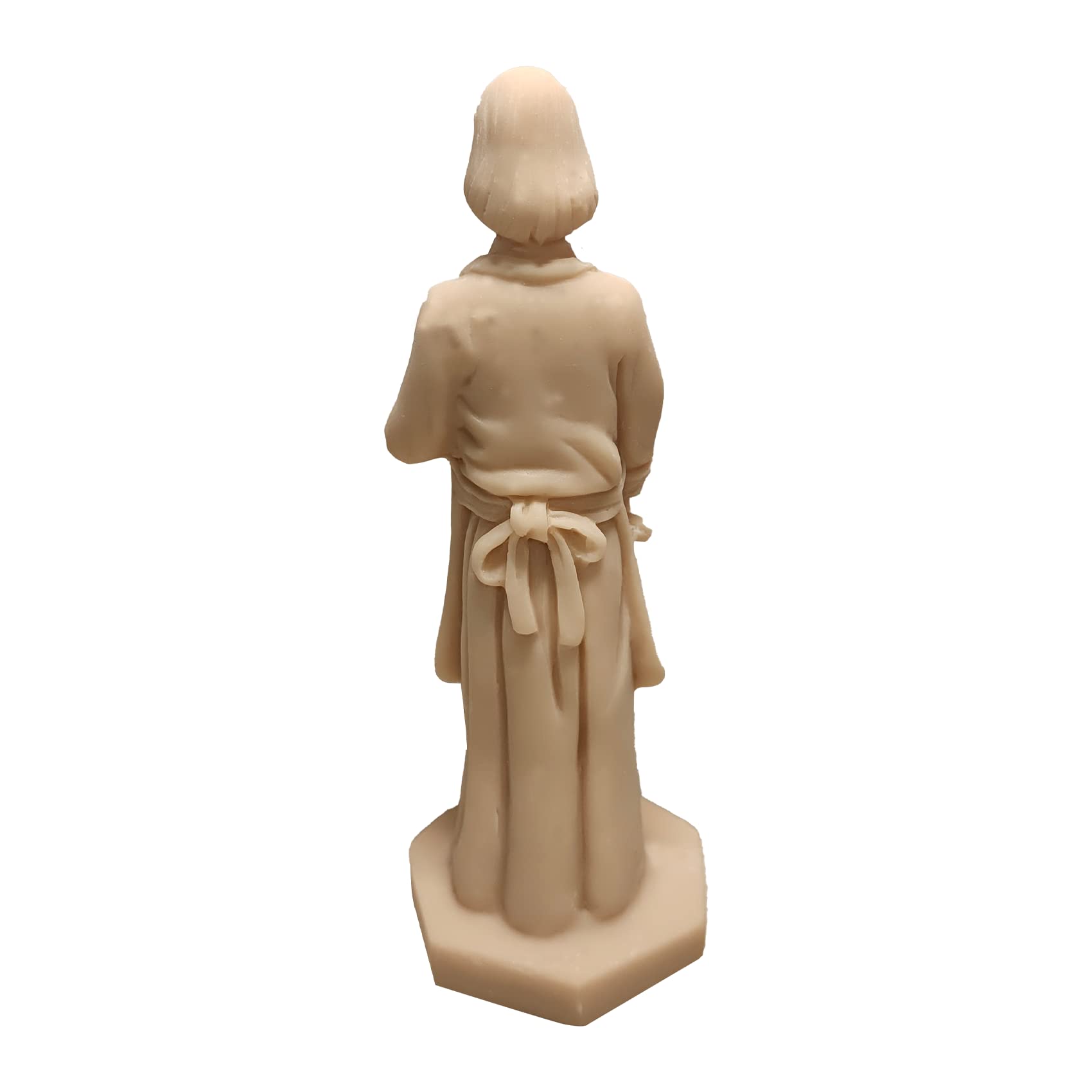 Cyberlight St Joseph Statue for Selling House Kit Resin Saint Joseph Figurine for Protecting Home with Instruction Card and House Prayer Complete Set (Beige)