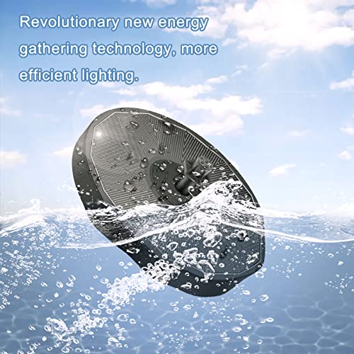 Solar Fountain Full Glass Panel with Battery, 2022Upgrade 3W Solar Powered Bird Bath Fountain with LED Light 8 Nozzle 4 Fixer, Floating Solar Fountain Pump for BirdBath Pond Pool Garden Outdoor