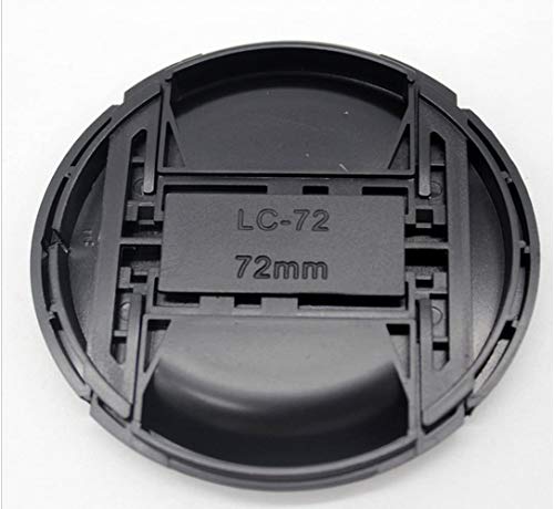 ULBTER 72mm Lens Cap Cover for AF-S 18-200mm f/3.5-5.6G VR II Lens for Nikon D90 D80 D40 D7000 D7100 D7200 D5100 D3100 Camera with Keeper Leash -2 Pack
