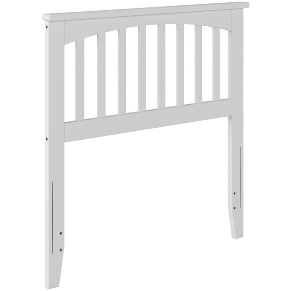 Leo & Lacey Twin Spindle Headboard in White