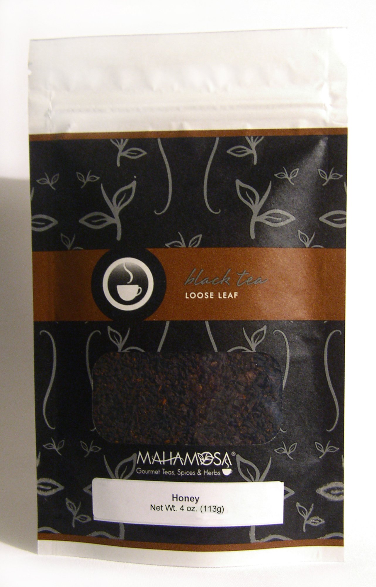 Mahamosa Flavored Black Tea Blend Loose Leaf (Looseleaf)- Honey Tea 4 oz