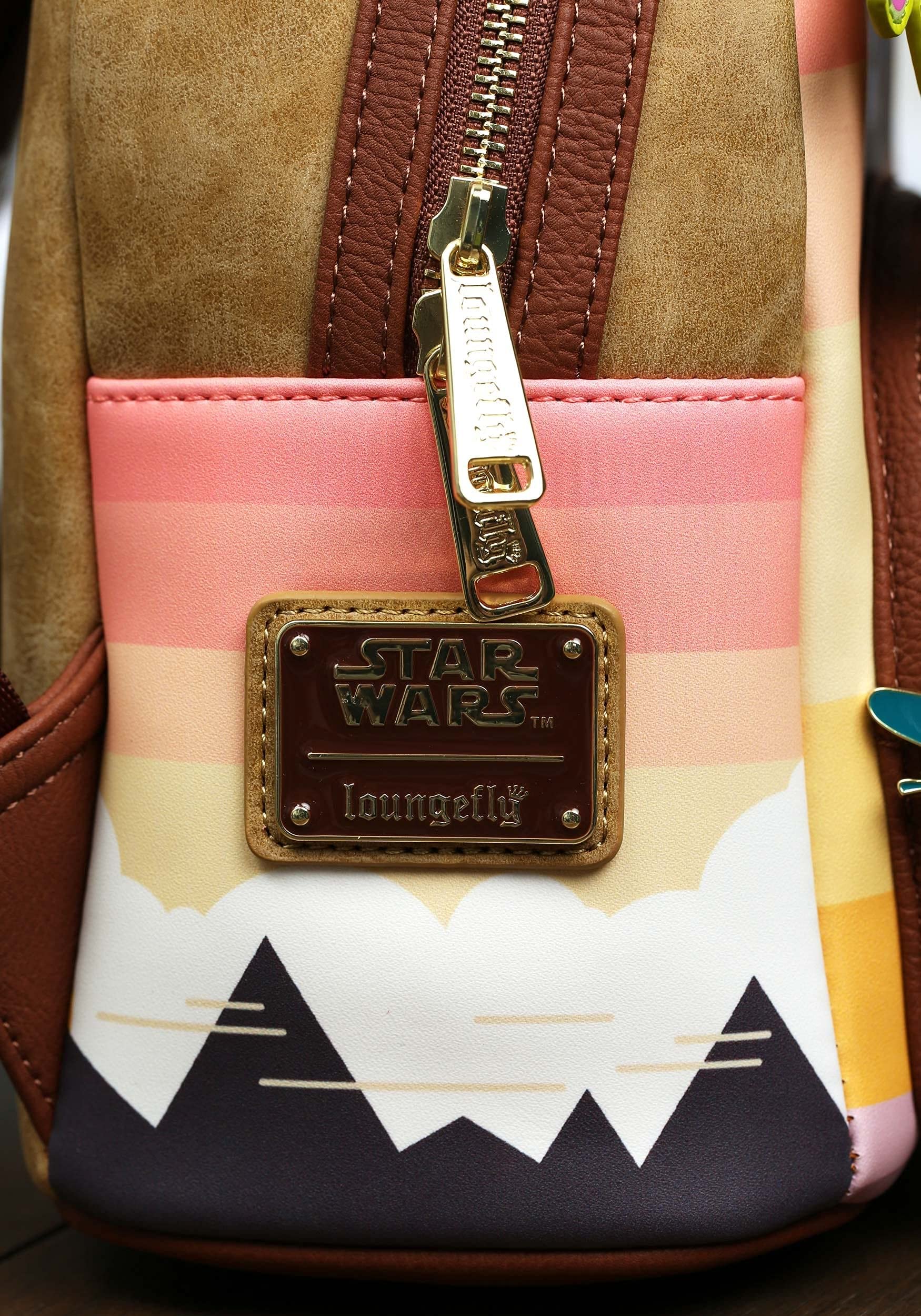 Loungefly Star Wars The Mandalorian Bantha Ride Mando and Baby Yoda Womens Double Strap Shoulder Bag Purse