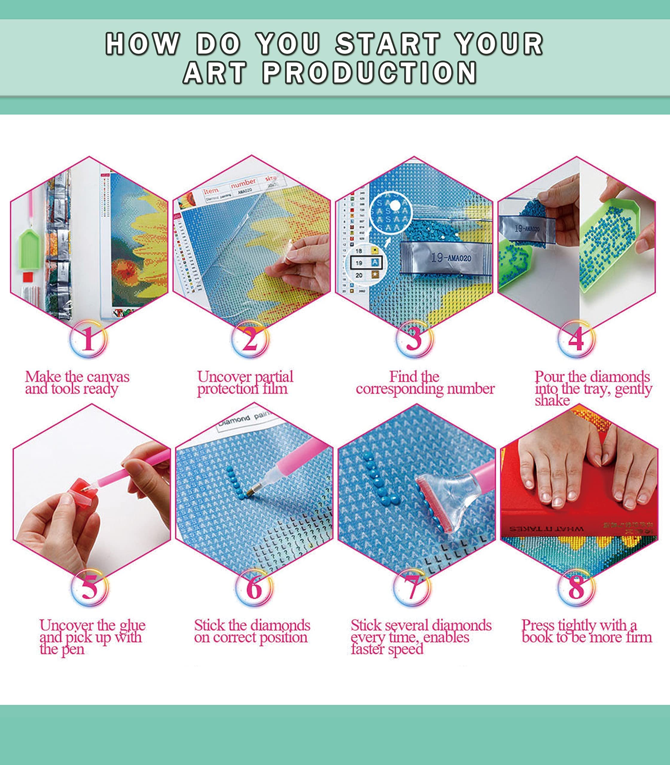Christ Diamond Painting Kits for Adults,5D Diamond Art Kits for Adults Beginner,DIY Full Drill Diamond Dots Paintings with Diamonds Gem Art and Crafts for Adults Home Wall Decor, Crucifix 12x16in
