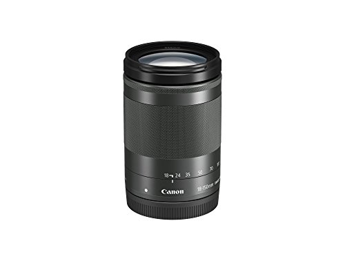 Canon Cameras US EF-M 18-150IS STM Lens 18-150mm f/3.5-6.3 II Fixed Zoom Camera Lens, Black