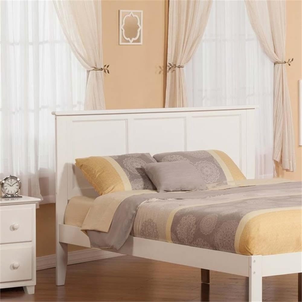 Leo & Lacey King Panel Headboard in White
