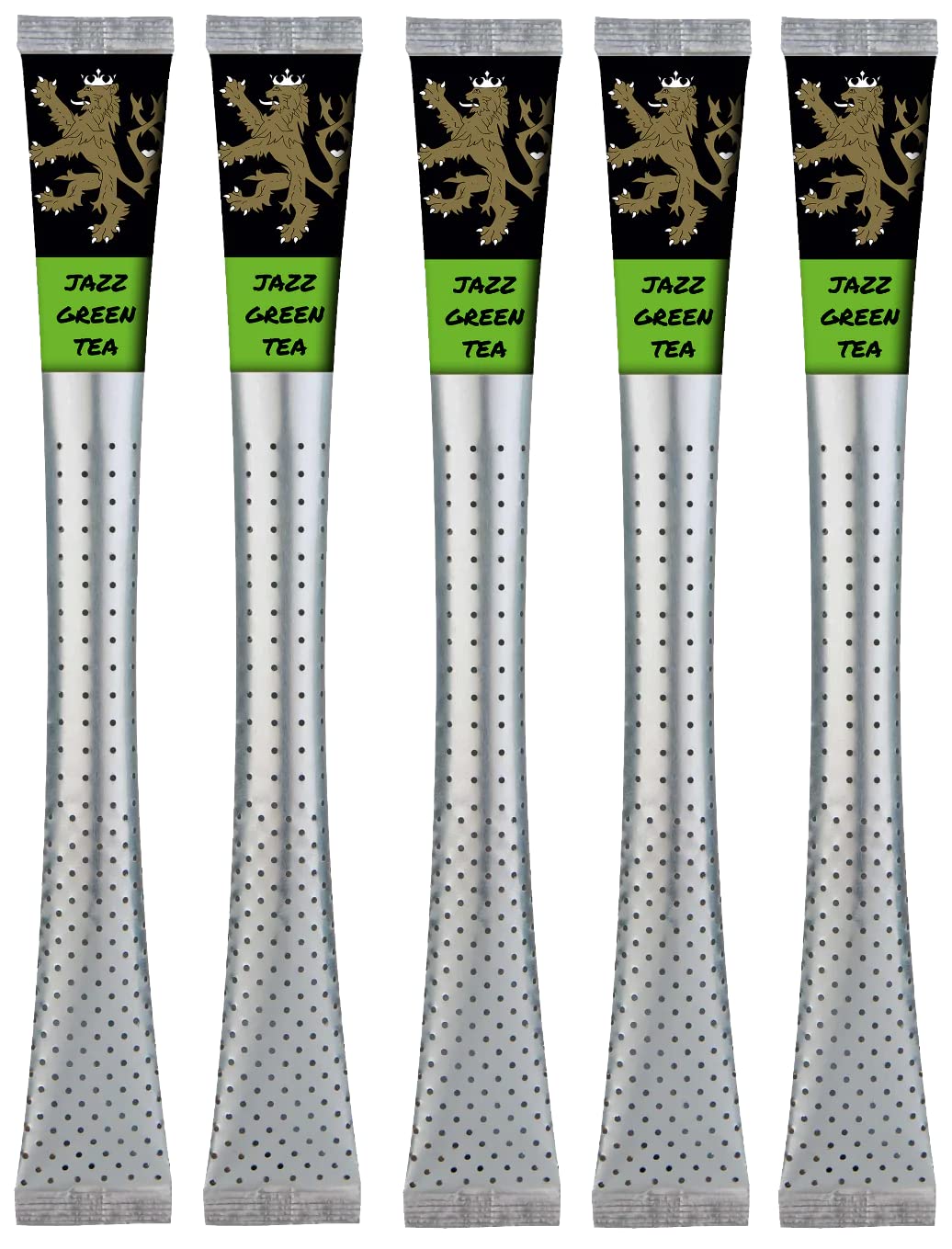 Jazz Green Tea – 100% Raw Jazz Green Tea | True Green Tea | Tea Sticks - No Artificial Flavors, Easy To Use, No Spoon Needed, Positively Charged Tea, Perfect Addition For Your Water Cooler At Work / 15 Sticks