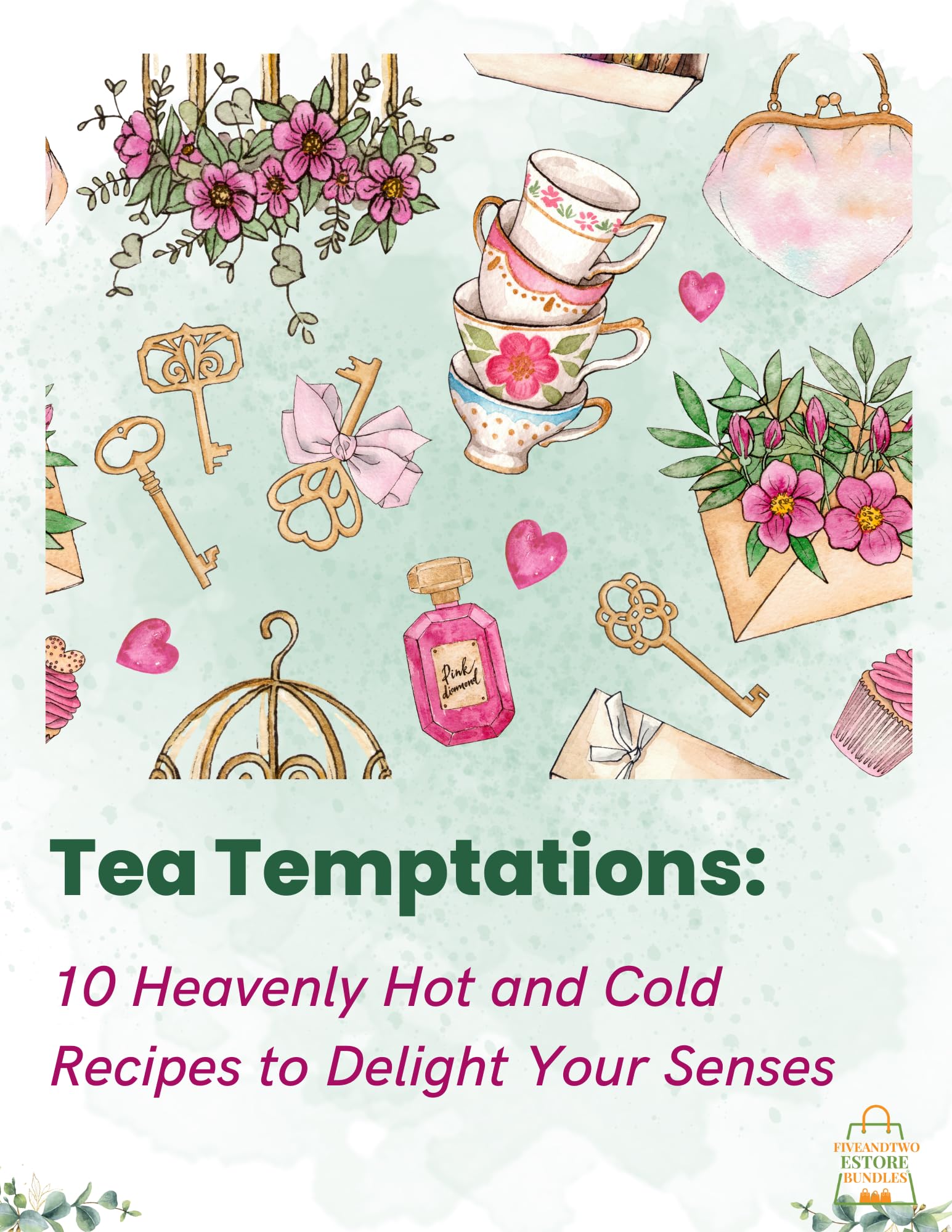 Premium Stash Bigelow Tea Sampler Set - 16 Assorted Tea Flavors with Herbal & Black Tea Bags, 10 Honey Sticks, eBook - 48 Pc Tea Sampler Gift Set Box for Adults Men Women Colleagues