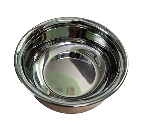 Bona fide pure Copper Tableware and serve ware Serving Bowl Indian Handi Set copper bowl set, Copper Stainless Steel Serving Dishes For Serving,Traditional 300 ml and 600 ml set(14 cm and 16 cm)