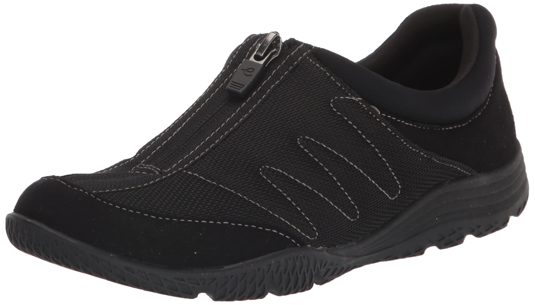 Easy Spirit womens Bestrong2 Sneaker, Black 001, 6.5 US