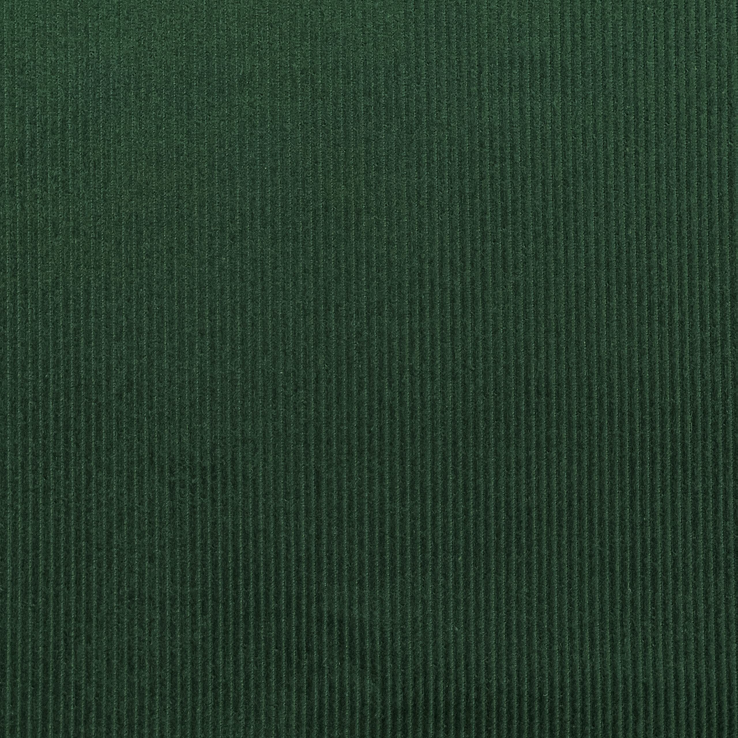 Yulay Kalen Corduroy Fabric 11 Wales Pure Cotton Texture Stripe Soft and Comfortable Trousers Coat Sweatshirts Pinstripe DIY Wood Green Sold by Yard